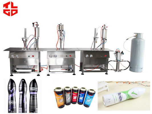 Body Spray Aerosol Filling Equipments