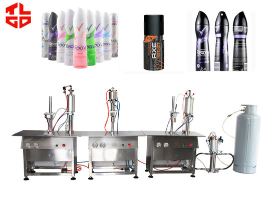Body Spray Aerosol Filling Equipments