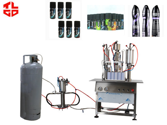 Body Spray Aerosol Filling Equipments
