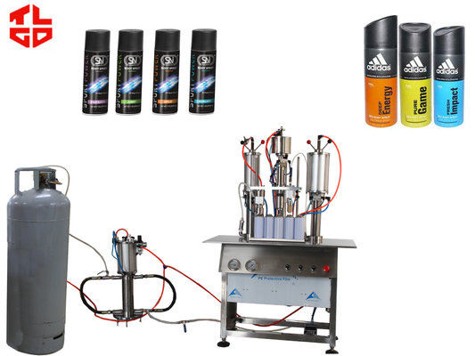 Body Sprays / Perfume Aerosol Filling Machines