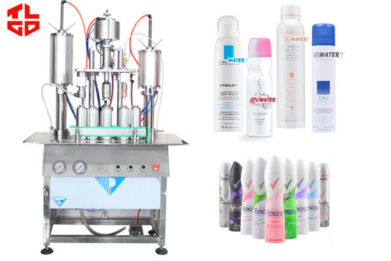 Body Sprays / Perfume Aerosol Filling Machines