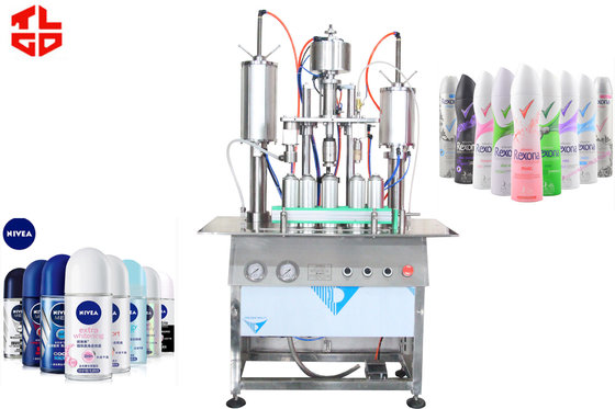 Semi Auto Filling Machine For Furniture Spray / Leather Spray Products