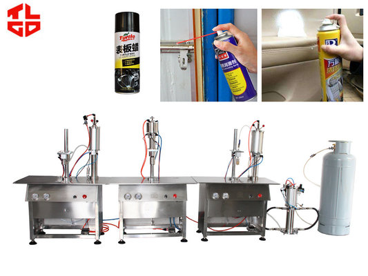 Aerosol Spray Can Filling Machine