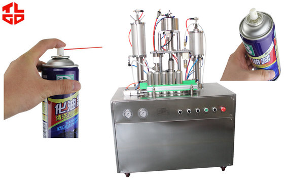 Anti Rust Spray Aerosol Filling Machine
