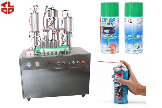 Anti Rust Spray Aerosol Filling Machine