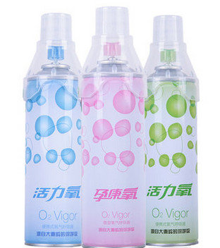 Auto Canned Fresh Air / Oxygen Filling Machine With Compressed Air Source