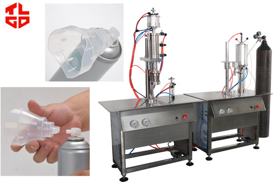 Semi Automatic Oxygen Gas Spray Filling Machine