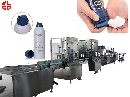 Shaving Foam Aerosol Filling Machine