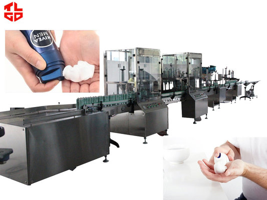 Automatic Shaving Foam Aerosol Filling Line