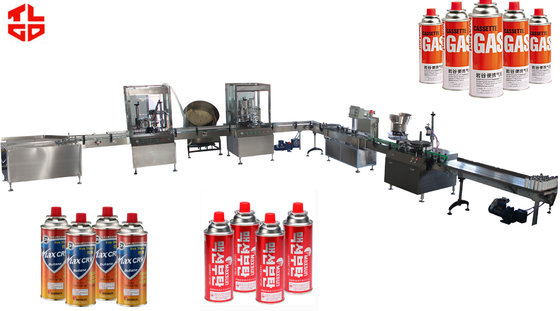 Automatic Butane Gas Cartridge Refilling Machine , BBQ Gas Refill Machine