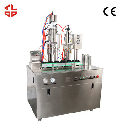 PLC System Vacuum Crimping And Air Filling Machines