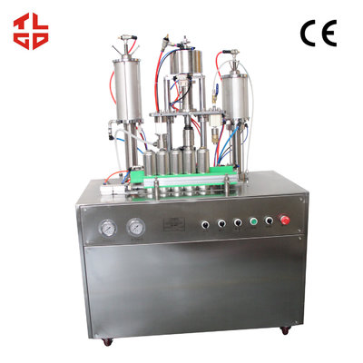 PLC System Vacuum Crimping And Air Filling Machines