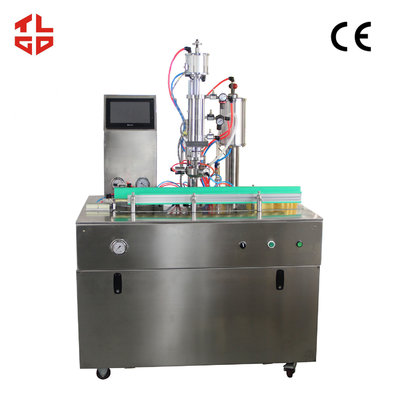 PLC System Vacuum Crimping And Air Filling Machines