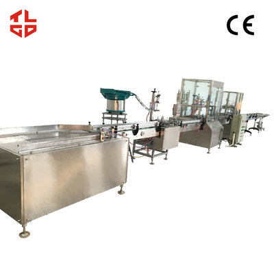 Vacuum Crimping Oxygen Filling Machine for Oxygen Gas / Fresh Air 2000-3200 cans/ hour