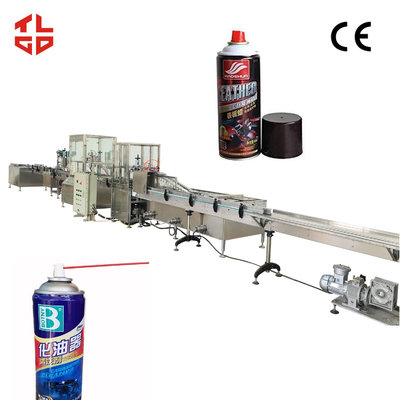 Dashboard Wax Dashboard Cleaner Aerosol Spray Filling Equipment CE Approval