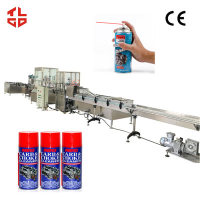Dashboard Wax Dashboard Cleaner Aerosol Spray Filling Equipment CE Approval