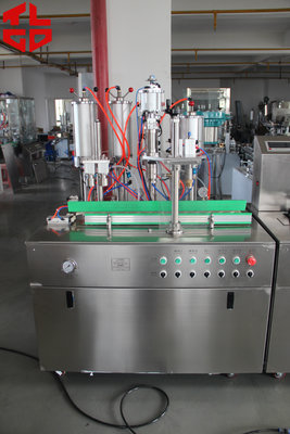 Automatic Aerosol Spray Filling Machine for Furniture cleaning Spray 5000-8000cans/shift