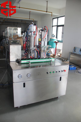Stainless Steel Tyre Repair Spray Aerosol Spray Filling Machine Automatic