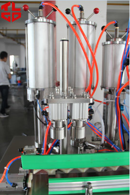 Stainless Steel Aerosol Spray Filling Machine , Fragrance Perfume filling machine