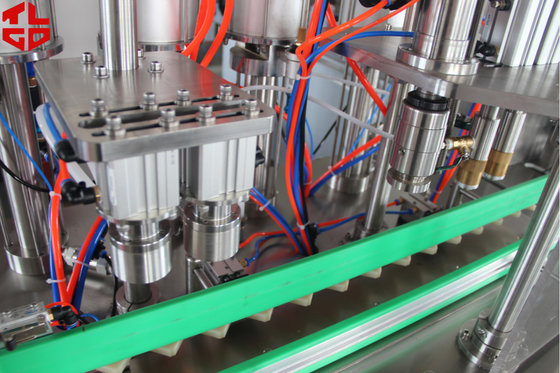 Stainless Steel Aerosol Spray Filling Machine , Fragrance Perfume filling machine