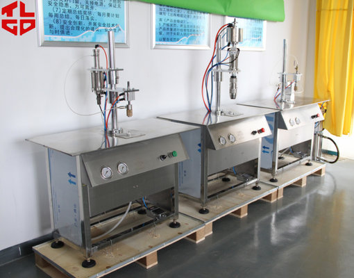Styling Gel Semi Automatic Aerosol Filling Machine , Hair Spray Aerosol Spray Fillers