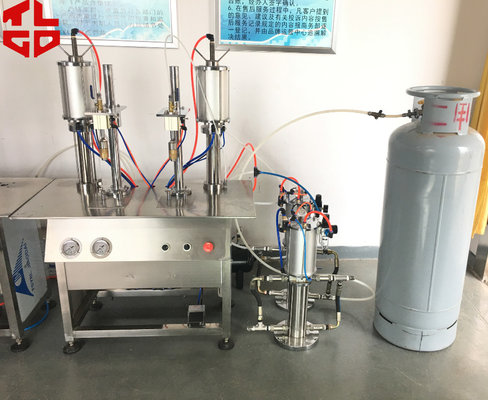 Vacuum Cartridge LPG Gas Filling Machine, Butane Gas Bottle Filling Machine