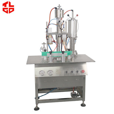 Semi Automatic LPG Gas Butane Gas Filling Machine For Butane Gas Cassette / Refill Can