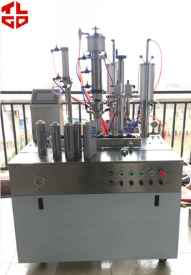 Spray Can Bag On Valve Filling Machines, Aerosol BOV Spray Filling Machines