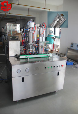BOV Automatic Bag On Valve Aerosol Filling Machine for Fire Extinguisher