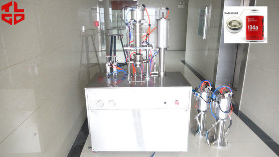 Semi Automatic R134a F12 F22 Refrigerant Gas Filling Recovery Machines