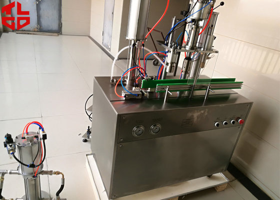 Party String Aerosol Spray Paint Filling Machine 316 Stainless Steel