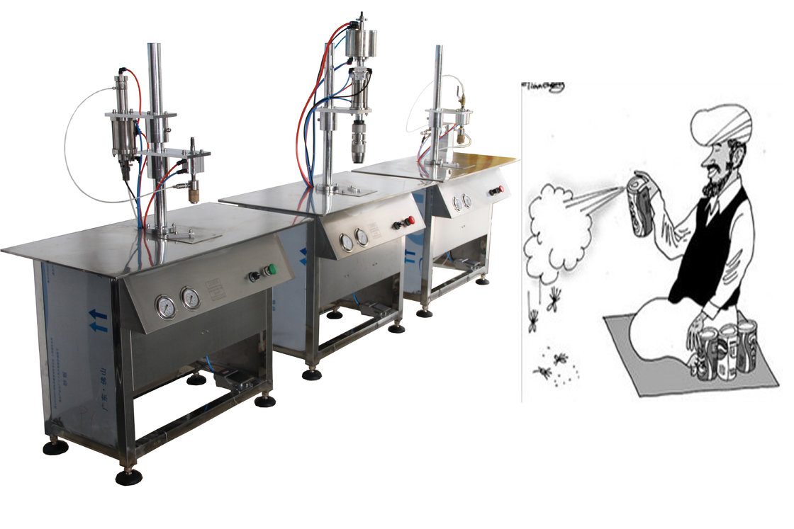 Aerosol Filling Machine For Small Dose Pharmaceutical Aerosol Products