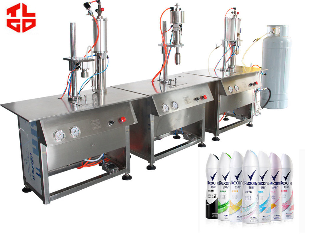Semi Auto Filling Machine For Furniture Spray / Leather Spray Products