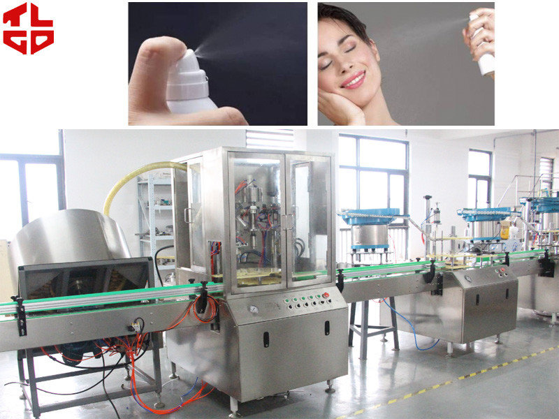 Auto BOV Aerosol Can Filling Machines, Bag On Valve Fire Extinguisher Spray Filling Machines