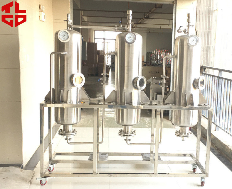 Stainless Steel LPG Filter Column Machine 1.2-1.5m³/Hr For Butane / Propane