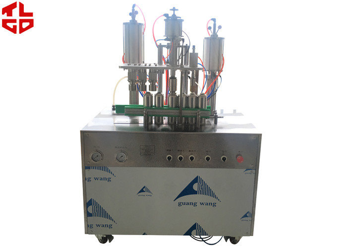 5 In 1 Aerosol Can Filling Machine For Upholstery Spray, Engine Cleaner Spray