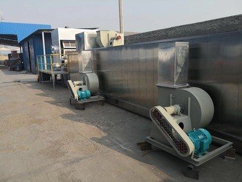 Fully automatic paper egg tray machine with brick dryer