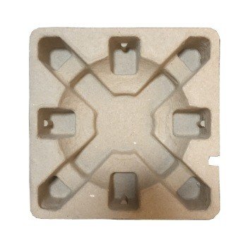 réduisez en pulpe la machine de moulage de plateau d'oeufs/fruit/capacité élevée réutilisant la machine de plateau d'oeufs de papier de rebut avec du CE approuvé