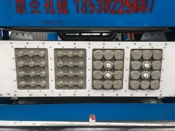 Petit poids de la machine 3000kg de plateau de pulpe de carton d'oeufs de style favorable à l'environnement