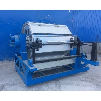 Chaîne de production industrielle de plateau d'oeufs, machine de réutilisation de papier de bureau stable