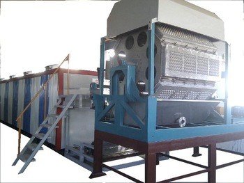 Caisse d'oeufs de papier de pression négative d'usine faisant à machine l'économie de travail 9 modèles