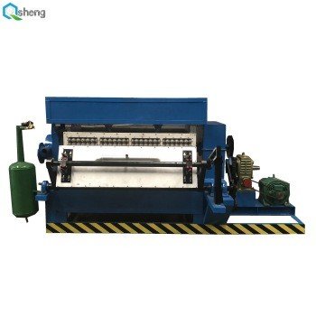Rendimiento del huevo del papel usado alto de la máquina semi automática de la bandeja con el sistema seco
