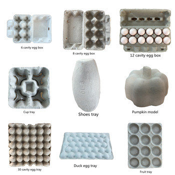 Newspaper Rotary Egg Tray Machine User Friendly For Bottle / Fruit / Wine Tray