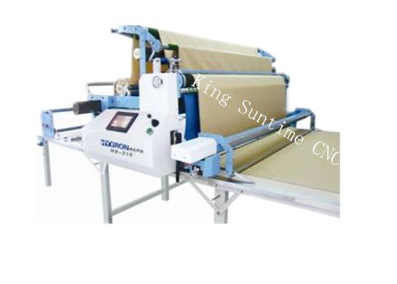 Non - Woven Fabric Spreading Machine For Cloth Cutting Machine 2100mm / 1000W / Blue