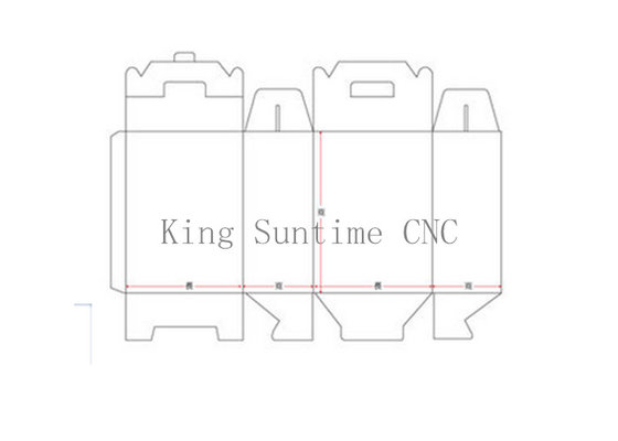 V Type Head CNC Knife Cutting Machine Mult Function With Contact Button