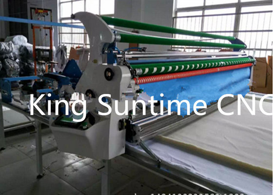 Professional Heavy Duty Spandex Fabric Spreading Machine 220V / 1P Voltage