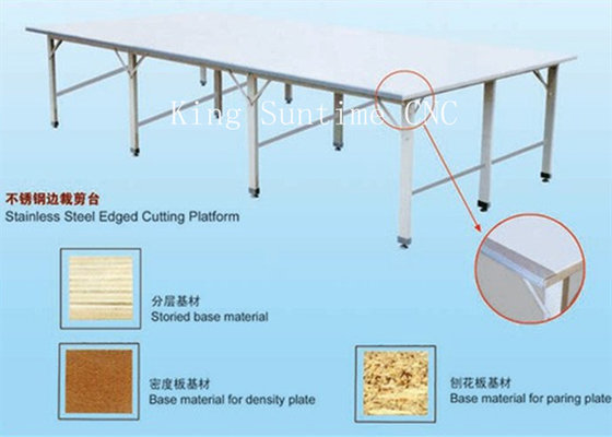 Combined Type Large Fabric Cutting Table Industrial Processing Customization