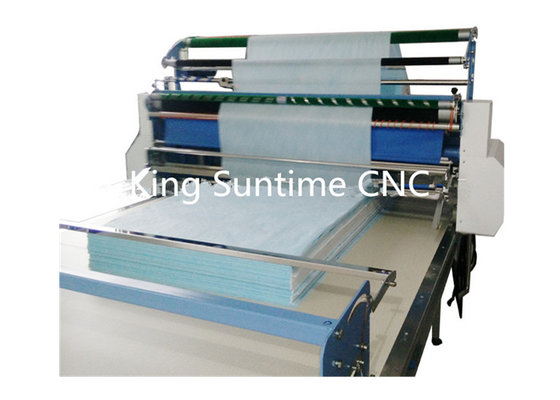 Professional Heavy Duty Spandex Fabric Spreading Machine 220V / 1P Voltage