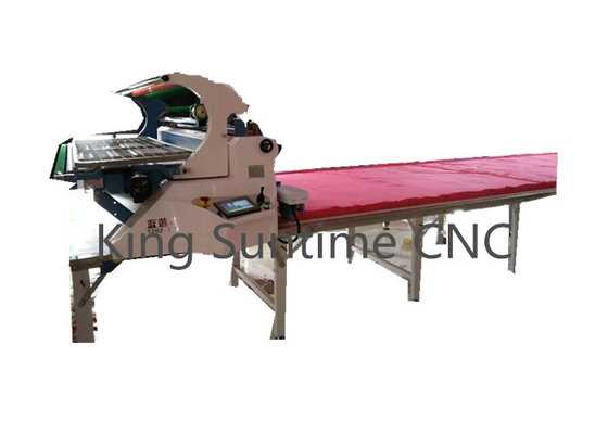Single Side Fixed Mobile Press Cloth Spreading Machine 85m / Min Speed