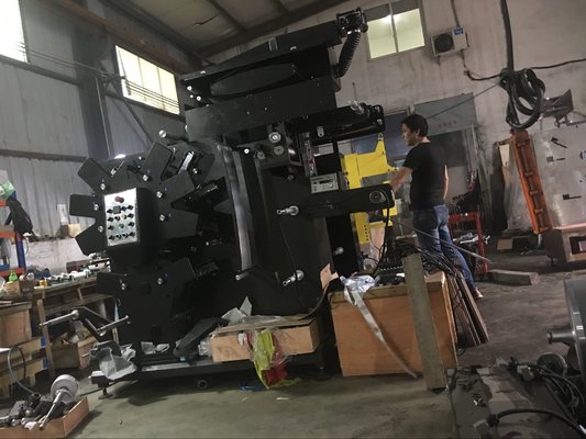 Label Non Woven Fabric Wide Web Flexo Printing Machine Automatic